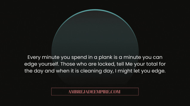 Femdom Fitness Task for Today - Ms Ambre Jade GIF | LoyalFans