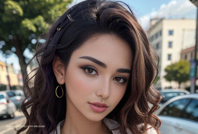 Topless in the forest - Alessia Ai Official Photos | www.Loyalfans.com