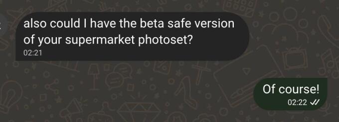 I can sell the pixelated version of my uncensored photoset - Alessia AI ...