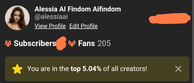 I finally reached 200 fans on LF 🔥🥰 - Alessia AI Findom Official Photos ...