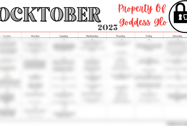 Locktober 2023 Goddess Glo Findom Official Photos