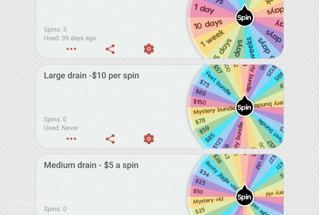 So many wheels to spin.. - IRL Waifu Goddess Official Photos | LoyalFans