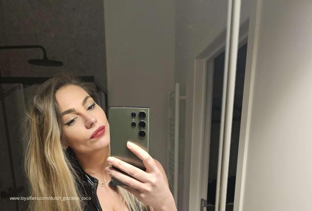 Pink and leather. - Dutch Goddess Coco Official Photos | www.Loyalfans.com