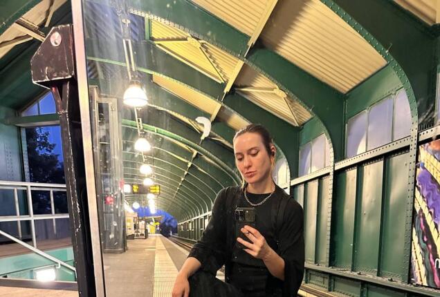 Waiting for the train - Miss Flora Official Photos | LoyalFans