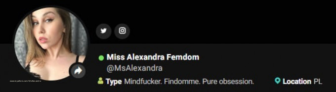 Miss Alexandra Findom Femdom’s Official Social Fan Page | LoyalFans