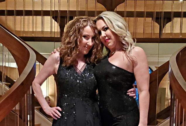 Posing with My Bestie at FemDom Mansion - Mistress Ayn Real Life ...