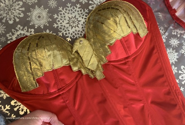 The new Wonder Woman Bustier - Christina Carter Official Photos | www ...