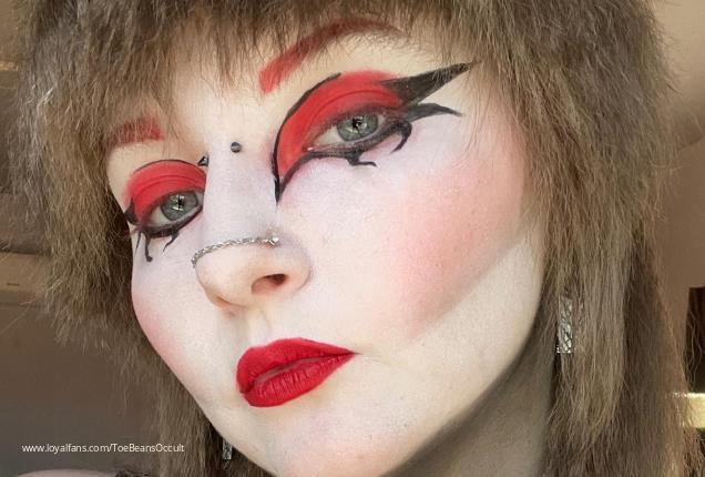 Goth - Tongue Piercing - Flipped Off - G-String - Empress Karasu ...