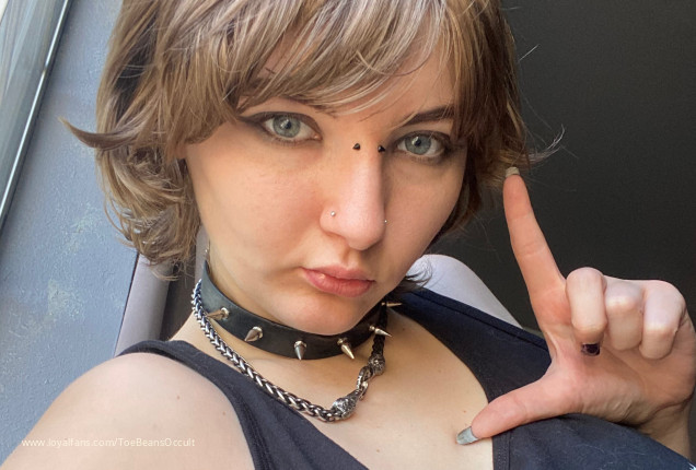 Goth - Tongue Piercing - Flipped Off - G-String - Empress R Official ...