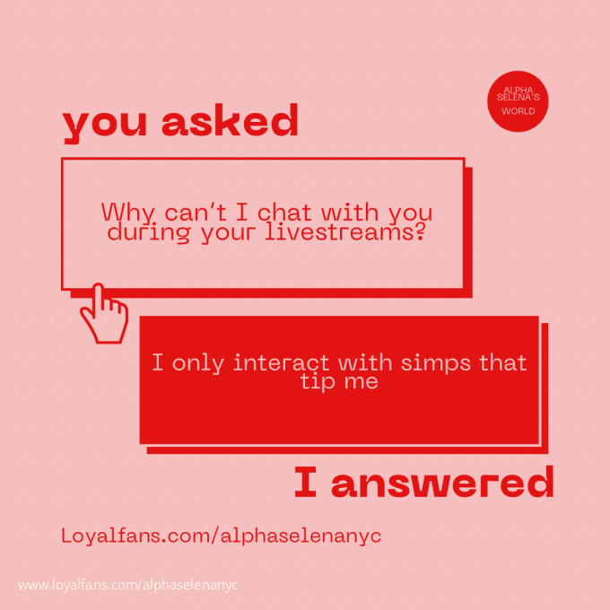 Alpha Selena’s Official Social Fan Page | LoyalFans