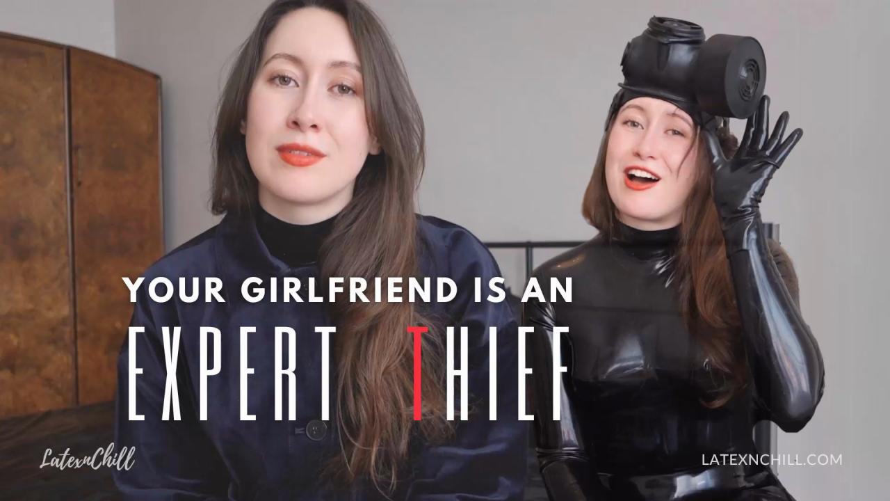 Your girlfriend is a thief 🖤 - Femdom Rubber Goddess Miss Chill LATEX n CHILL Official Profile ...