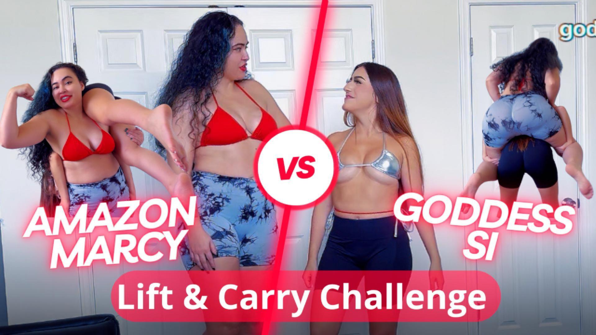 Lift & Carry Challenge #19: Amazon Marcy VS Goddess Si - Goddess Marcy Official Profile | www ...