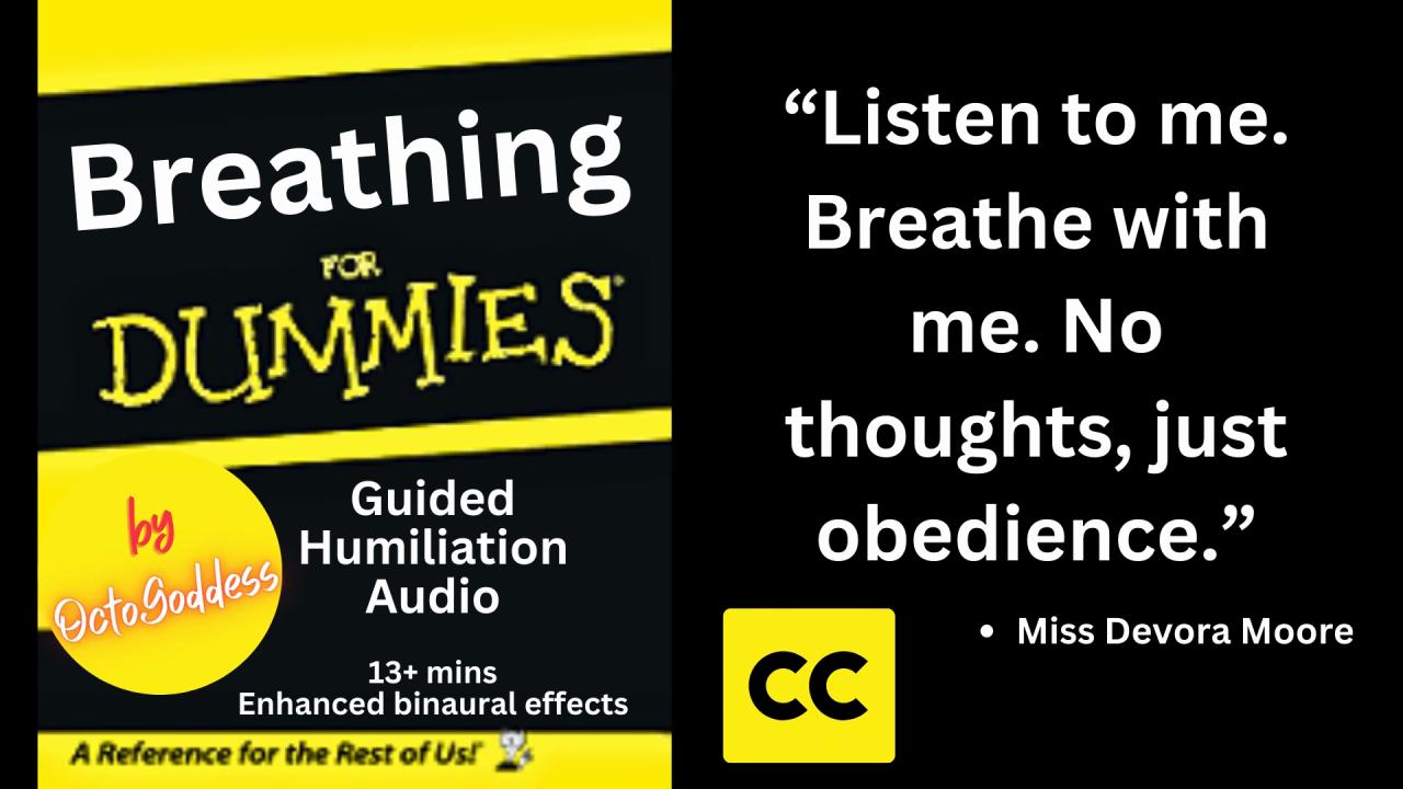 OUT NOW! Breathing for Dummies (yup you read that right!) - OctoGoddess ...