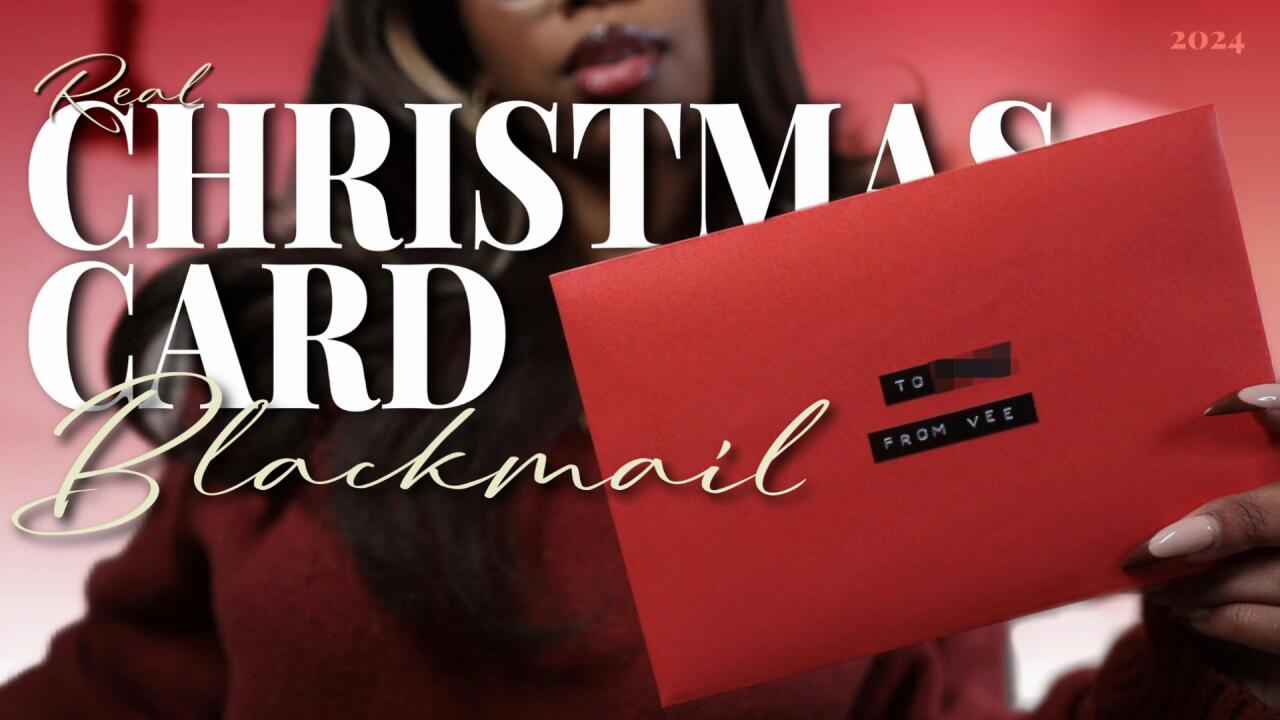 NEW CLIP! "REAL Christmas Card Blackmail (2024)" - Supreme Queen Vee Findom Cult Leader Official ...