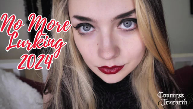 new clip! No More Lurking 2024 - Countess Jezebeth Femdom Official ...