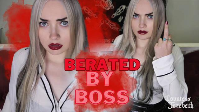 New clip! Berated by Boss - Countess Jezebeth Femdom Official Profile ...