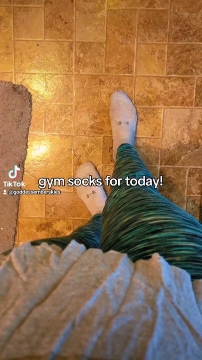 Sweaty Gym Socks - Goddess EmberSkies Official Profile | www.Loyalfans.com