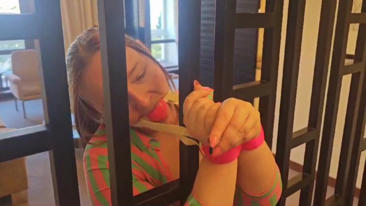 New clip! Cuffed, Gagged and Trapped - Captured Kerry Official Profile | www.Loyalfans.com