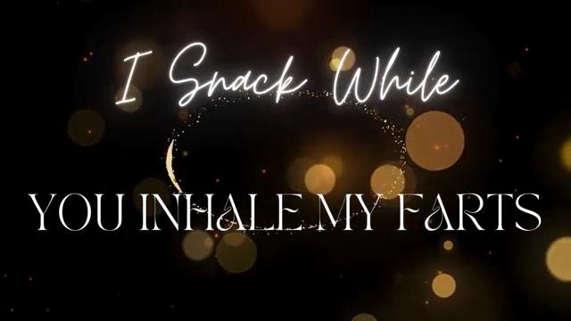 NEW CLIP - I SNACK WHILE YOU INHALE MY FARTS - ThicccGoddess Official ...