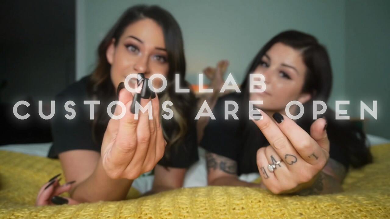 COLLAB CUSTOMS OPEN - Mila P Official Profile | www.Loyalfans.com